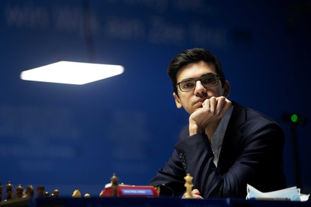 Dutch Chess Player Anish Giri During Editorial Stock Photo - Stock ...