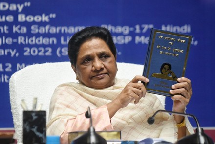Bahujan Samaj Party Bsp National President Editorial Stock Photo ...
