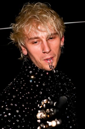 American Actor Singer Machine Gun Kelly Editorial Stock Photo - Stock ...