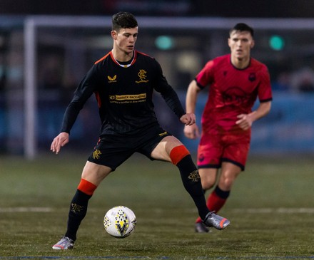 Rangers B Team Defender Lewis Mackinnon Editorial Stock Photo - Stock ...