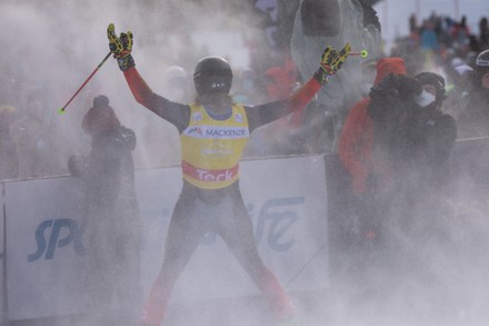 Kris Mahler Canada Celebrates After Winnig Editorial Stock Photo ...