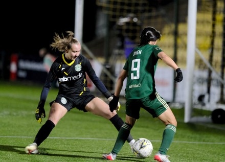 Hibernian Goalkeeper Emily Mutch 13 Mengyu Editorial Stock Photo ...