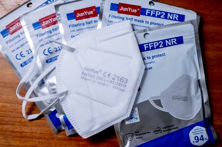 Ffp2 Medical Face Mask Cabinet Advises Editorial Stock Photo - Stock ...