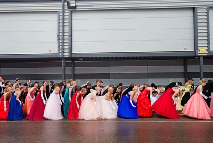 Schoolchildren Prom Ball Editorial Stock Photo - Stock Image | Shutterstock