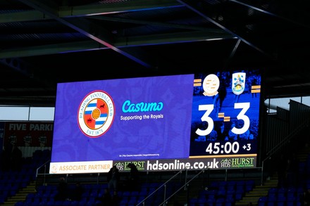 Scoreboard Shows Half Time Score Editorial Stock Photo - Stock Image ...