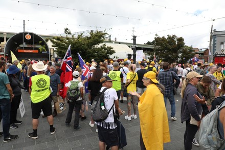 World Wide Rally for Freedom, Sydney, Australia - 22 Jan 2022 Stock ...