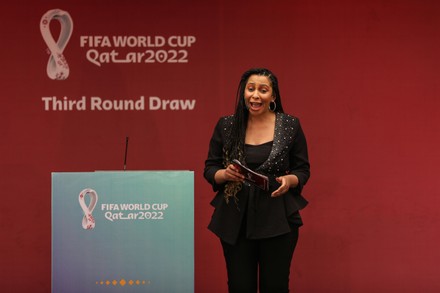 Mimi Fawaz Speaks During Fifa World Editorial Stock Photo - Stock Image ...