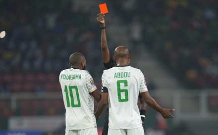 Jimmy Abdou Comoros Getting Red Card Editorial Stock Photo - Stock ...