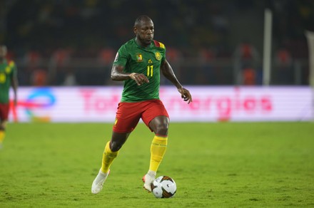 Christian Bassogog Cameroon During Cameroun Versus Editorial Stock ...