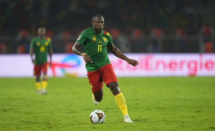 Christian Bassogog Cameroon During Cameroun Versus Editorial Stock ...