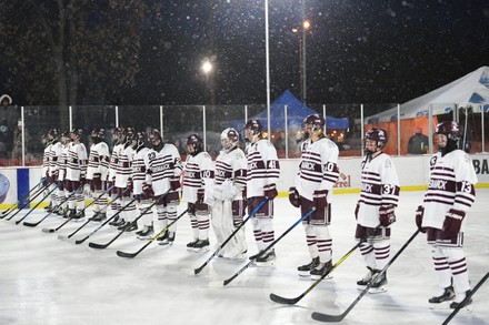 Bismarck High Demons Line Before Their Editorial Stock Photo - Stock ...