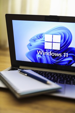 Windows 11 Operating System Logo Displayed Editorial Stock Photo ...