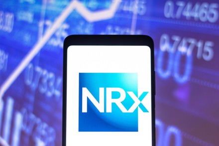 This Photo Illustration Nrx Pharmaceuticals Logo Editorial Stock Photo ...