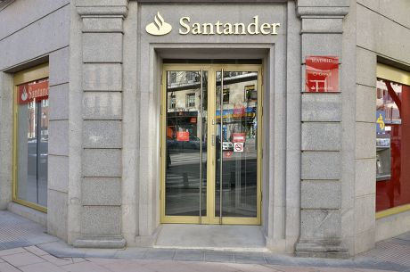 Santander Building Society Madrid Spain Editorial Stock Photo - Stock ...