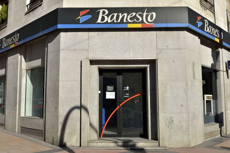 Banesto Bank Madrid Spain Editorial Stock Photo - Stock Image ...