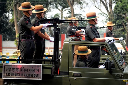 762mm Medium Machine Gun Indian Army Editorial Stock Photo - Stock ...