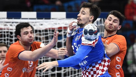 Ivan Martinovic During Mens European Handball Editorial Stock Photo ...