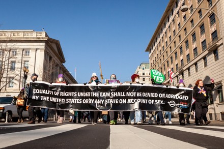Rally Equal Rights Amendment Takes Place Editorial Stock Photo - Stock ...