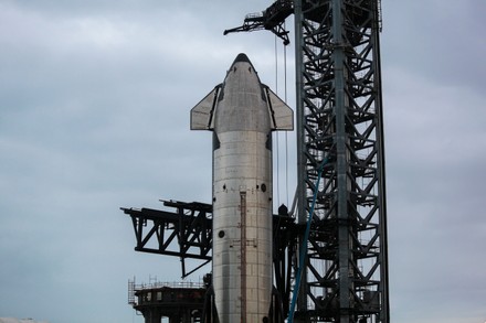 Starship 20 Seen Sitting Next Orbital Editorial Stock Photo - Stock ...