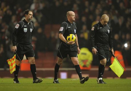 Referee Lee Mason His Assistants Stephen Editorial Stock Photo - Stock ...