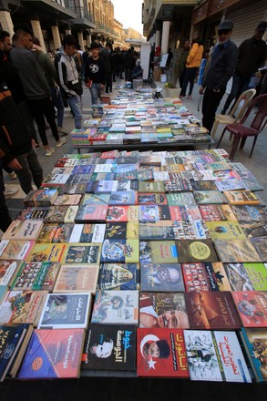 Iraqis Look Books Displayed Sale Friday Editorial Stock Photo - Stock ...
