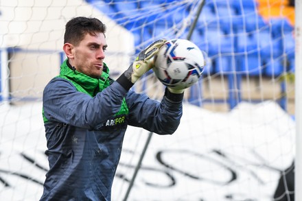 Forest Green Rovers Goalkeeper Luke Mcgee Editorial Stock Photo - Stock ...