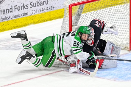 North Dakota Fighting Hawks Goaltender Zach Editorial Stock Photo - Stock Image | Shutterstock