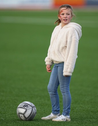 Mia Grace Tindall Watches Her Dad Editorial Stock Photo - Stock Image ...