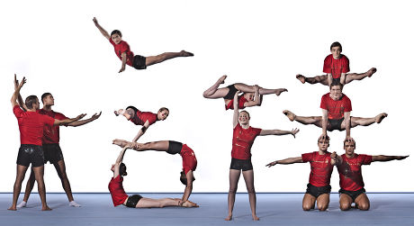 Spellbound Gymnastics Troupe Editorial Stock Photo - Stock Image ...
