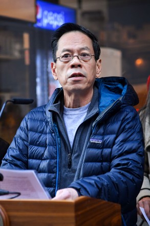 Hello Deli Owner Rupert Jee Celebrating Editorial Stock Photo - Stock ...