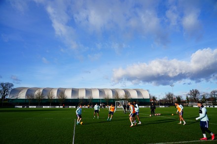 Fulham Training, Football, Motspur Park, London, UK - 01 Feb 2022 Stock ...