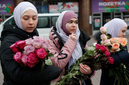 __COUNT__ World Hijab Day marked in Ukraine, Kiev - 01 Feb 2022 Stock ...