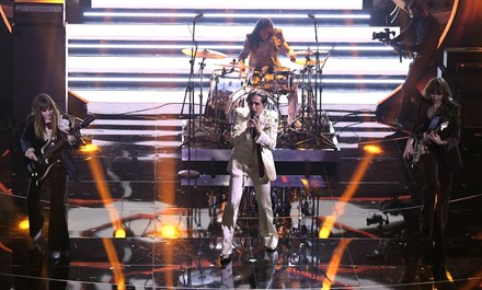 Italian Band Maneskin Performs On Stage Editorial Stock Photo - Stock ...
