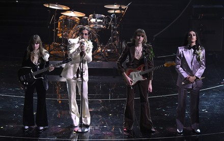 Italian Band Maneskin Performs On Stage Editorial Stock Photo - Stock ...