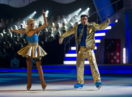 Vanilla Ice Dancing Partner Katie Stainsby Editorial Stock Photo ...