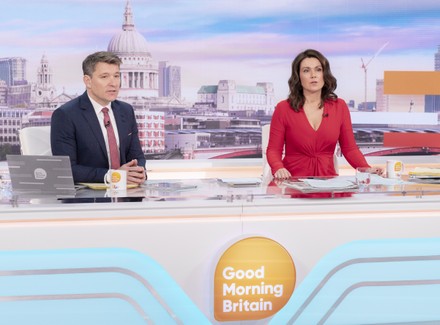 'Good Morning Britain' TV show, London, UK - 03 Feb 2022 Stock Pictures ...