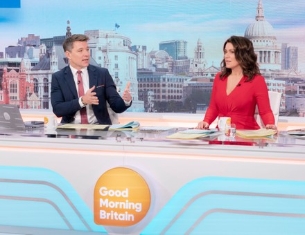 'Good Morning Britain' TV show, London, UK - 03 Feb 2022 Stock Pictures ...