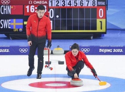Chinas Atheletes Fan Suyuan R Ling Editorial Stock Photo - Stock Image ...