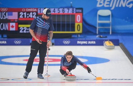 imágenes de China Beijing Winter Olympic Games Curling Mixed Doubles u ...