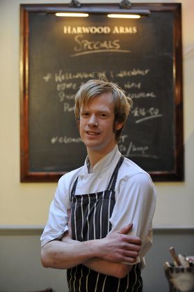 Stephen Williams Head Chef Harwood Arms Redaktionelles Stockfoto ...
