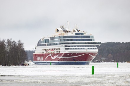 Viking Line Shipping Companys New Ferry Editorial Stock Photo - Stock ...