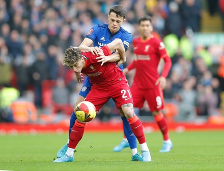 Goalkeeper Dillon Phillips Cardiff Cant Stop Editorial Stock Photo ...