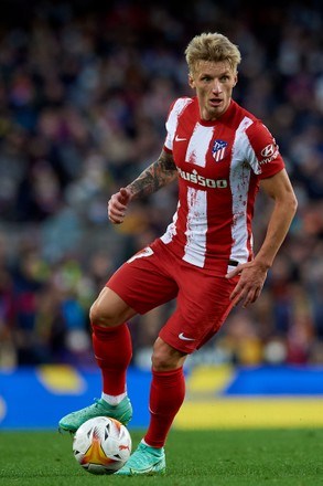 Daniel Wass Atletico Madrid Action During Editorial Stock Photo - Stock ...