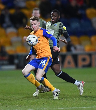 Rhys Oates Mansfield Town Celebrates Scoring Editorial Stock Photo ...