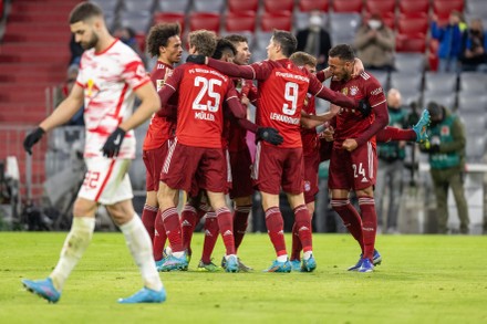 Goal Celebration Fc Bayern Munich Editorial Stock Photo - Stock Image ...