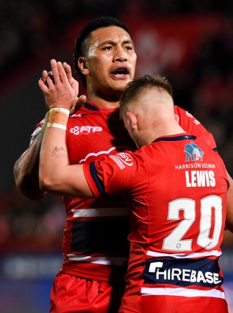 Albert Vete Hull Kr Congratulates Mikey Editorial Stock Photo - Stock ...