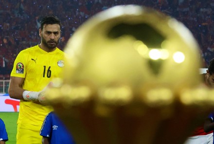 Goalkeeper Gabaski Egypt Reacts Before 2021 Editorial Stock Photo ...