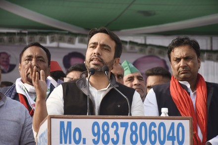 RLD President Jayant Chaudhary Address Campaign Rally Uttar Pradesh ...