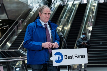 Mta Chair Ceo Janno Lieber Joined Editorial Stock Photo - Stock Image ...