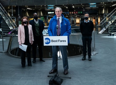 Mta Chair Ceo Janno Lieber Joined Editorial Stock Photo - Stock Image ...
